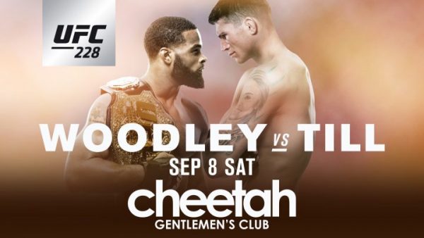 Watch UFC 228 Near Miami, FL | Cheetah Gentlemen's Club